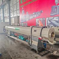 China High Output PVC Pipe Extrusion Line Conical Twin Screw Extruder Plastic Pipe Making Machine for sale
