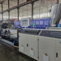 China Plastic HDPE Prestressed Corrugated Spiral Pipe Production Line Automatic Duct Pipe Making Equipment for sale