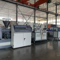 China Full Automatic High Performance Prestressed Plastic Corrugated Pipe Extrusion Line / HDPE Post-tensioning Bellows Production Plant for sale