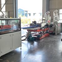 China Plastic Flexible HVAC Air Duct Corrugated Pipe Production Line High Speed Extrusion Machine for sale