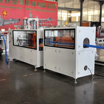 China Industrial PE PP Ventilation Corrugated Pipe Production Line Air Conditioning Duct Making Machine for sale