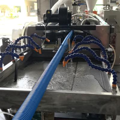 China Factory Direct Automatic Double Wall Fresh Air Corrugated Pipe Extrusion Line Ventilation Duct Hose Making Machine Plant for sale
