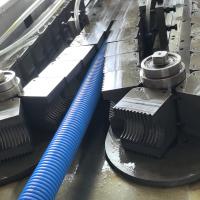 China HDPE Double Wall Corrugated Pipe Making Machine High Speed DWC Pipe Extrusion Production Line for Drainage and Sewage System for sale