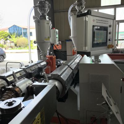 China Industrial HDPE Double Wall Ventilation Pipe Production Line Automatic Fresh Air Corrugated Tube Extrusion Machine for sale