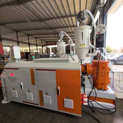 China High Efficiency Double Layer Fresh Air Duct Corrugated Pipe Making Machine Automatic Plastic Tube Extrusion Plant for sale