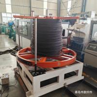 China High Efficiency Unbonded PC Wire Strand Coating Equipment HDPE Sheathing Extrusion Making Machine for sale