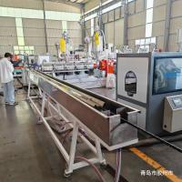 China Automatic PE Plastic Unbonded Steel Cable Coating Extrusion Line Wire Covering Making Machine for sale