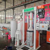 China Professional PE Plastic Prestressed Steel Strand Covering Extrusion Making Machine Production Line for sale