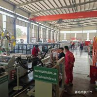 China High Speed PC Steel Strand PE HDPE Sheathing Extrusion Line Plastic Coating Production Making Machine for sale