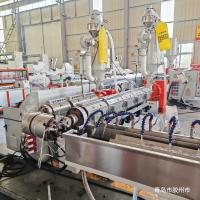 China Automatic PC Strand HDPE/LDPE Coating Line Prestressing Steel Strand Anti-Corrosion Extrusion Machine for sale