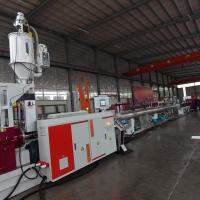 China High Output HDPE PE Pipe Extrusion Production Line Single Screw Plastic Pipe Manufacturing Machine for sale