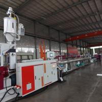 China Industrial PE HDPE Plastic Pipe Extrusion Making Machine Single Screw Extruder Production Line Factory Direct Sale for sale