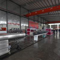 China High Efficiency PE HDPE Pipe Manufacturing Machine Automatic Single Screw Plastic Extrusion Production Line for sale