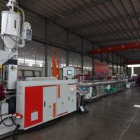 China Professional HDPE PE Pipe Production Line for Water Supply Gas Transport Drainage Plastic Extrusion Machine for sale