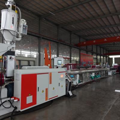 China Professional HDPE PE Pipe Production Line for Water Supply Gas Transport Drainage Plastic Extrusion Machine for sale