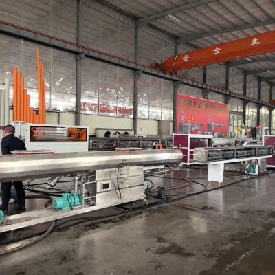 China Automatic Single Screw PE HDPE Irrigation Pipe Extruder Plastic Tube Production Making Machine for sale