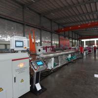 China Energy Saving PE Pipe Extrusion Machine HDPE Pipe Production Line Single Screw Plastic Extruder for sale