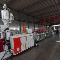 China PE HDPE LDPE Pipe Extrusion Machine Single Screw Line for Water Gas Oil Supply Pipes for sale