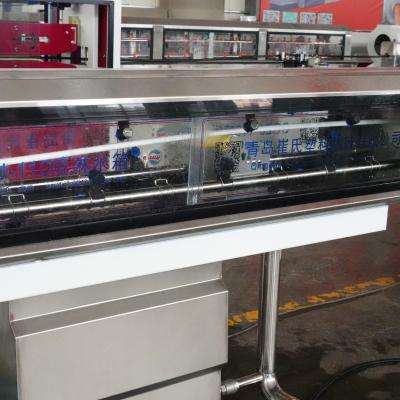China Automatic Plastic HDPE PE PPR Water Supply Drainage Gas Pipe Extrusion Machine High Output Pipe Production Line with PLC Control System for sale