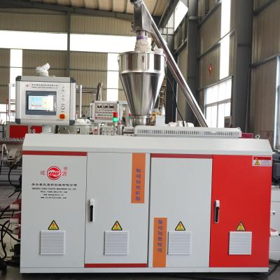 China PVC UPVC CPVC Twin Screw Extruder Plastic Pipe Hose Tube Manufacturing Machine for Water Supply Plumbing Drainage Electrical Conduit Production for sale