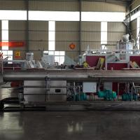 China PVC UPVC CPVC Twin Screw Extruder Plastic Pipe Hose Tube Manufacturing Machine for Water Supply Plumbing Drainage Electrical Conduit Production for sale