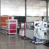 China Industrial UPVC Pipe Extrusion Machine Twin Screw Plastic Pipe Manufacturing Line for Water Supply System for sale