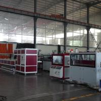 China Plastic CPVC UPVC Pipe Manufacturing Machine with Conical Twin Screw Extruder for sale