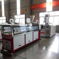 China High Efficiency Plastic Prestressed Spiral Duct Pipe Extrusion Production Machine Plant for sale