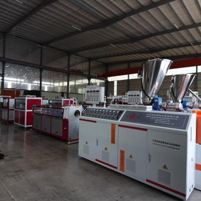 China High Efficiency Plastic Flat Prestressed Duct Making Machine HDPE Spiral Corrugated Pipe Production Line for sale