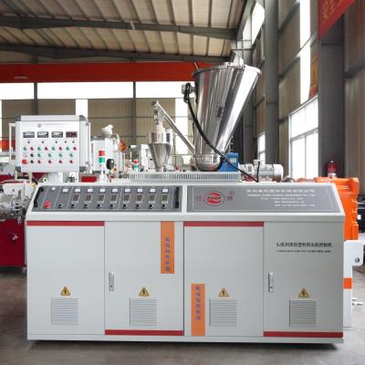 China Automatic Plastic Prestressed Spiral Corrugated Pipe Extrusion Line PE/PP Single Screw Pipe Making Machine Equipment for sale