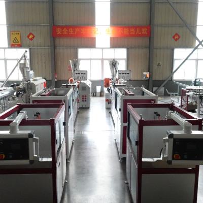 China High Speed Plastic Prestressed Spiral Corrugated Pipe Extrusion Line Automatic Flat Duct Making Machine Production Plant for sale