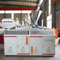 China PVC Prestressed Helical Pipe Making Machine Single Screw Plastic Extrusion Production Line for sale