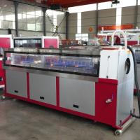 China Automatic PE Plastic Spiral Corrugated Pipe Making Machine Flexible Prestressed Duct Extrusion Production Line for sale