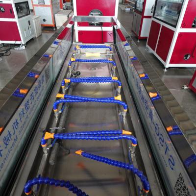 China Automatic PVC Prestressed Spiral Pipe Extruder Industrial Flexible Pipe Making Production Line for sale