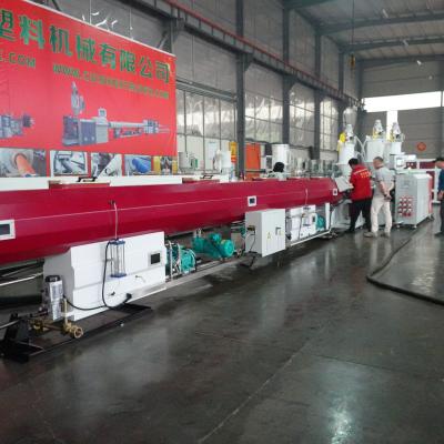China Plastic Three Layer PPR Hot Water Pipe Extrusion Line PPH Pipe Manufacturing Machine for sale