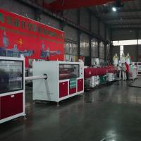 China Automatic Three Layer PPR/PPH Pipe Extrusion Line Plastic Pipe Manufacturing Machine with PLC Control for sale