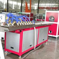 China Plastic Diamond Mesh Sleeve Net Tube Extrusion Manufacturing Machine PE PP PVC Protective Mesh Pipe Production Line for sale