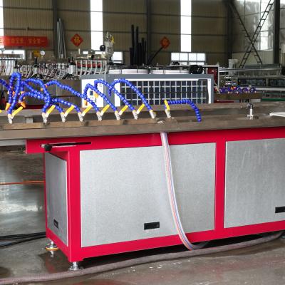 China Plastic HDPE PE PP Diamond Filter Mesh Tube Net Sleeve Extrusion Production Line Single Screw Extruder Plastic Mesh Pipe Making Machine for sale