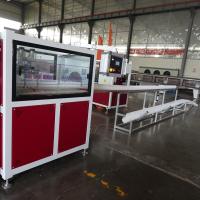 China PP Corrugated Pipe Extrusion Line featuring Speed of Line 0.6-3mmin and Gurantee 1 Year compatible with PE PVC materials for sale