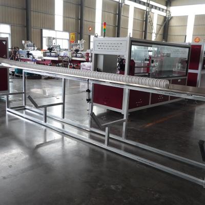 China HDPE PE Prestressed Corrugated Pipe Extrusion Machine Plastic Post Tension Duct Production Line Bamboo Joint Pipe Making Equipment for sale