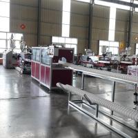 China Plastic PE HDPE GB Standard Prestressed Bamboo Corrugated Pipe Extrusion Machine Corrugated Tube Making Production Line for sale