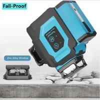 China Industrial 3D Laser Level Machine Green Beam Rotary Self Leveling for sale