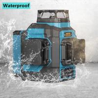 China Green Beam Floor 3D Laser Level Self Leveling With 3000mAh Lithium Battery for sale