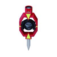 China Cordless Surveying Mini Prism With 4 Poles K9 Glass Aluminum Material for sale
