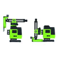 China Cross 3D Green Beam Laser Portable Laser Level With Detector Lithium Battery for sale