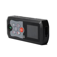 China Plastic Waterproof Laser Distance Meter 50M 165ft With Backlit LCD Display for sale