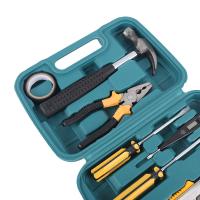 China 9-Piece Tool Set,Home Repair Tool Kit for Men Women College Students,Household Basic Hand Tool Sets with Case for sale