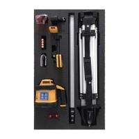 China Professional 360 Degree Laser Level Ground Automated Red beam Rotary Laser Kit for sale