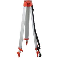 China Red Color Survey Equipment Tripod Stand Aluminum Material 16000mm Extended for sale