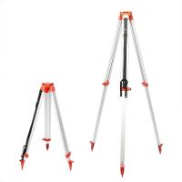 China Extension Aluminium Lifting Tripod Survey Equipment Auto Leveling Red Color for sale